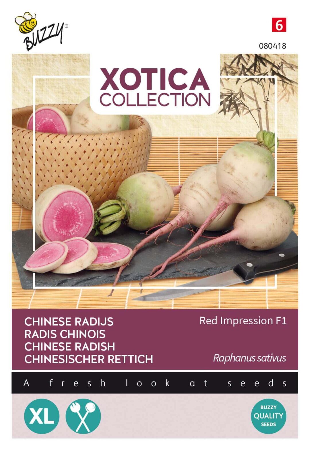 Xotica – Kinesisk radise Rød Impression F1 | Tomatdatabasen